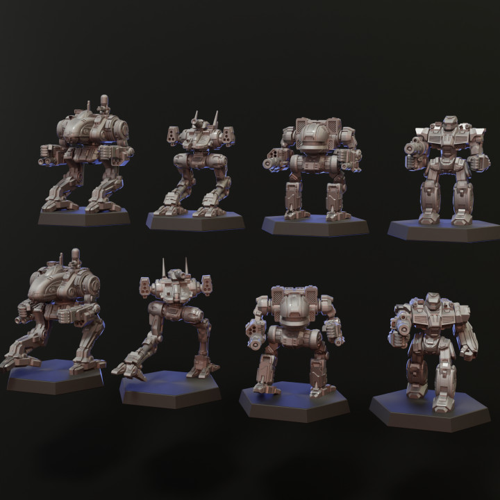 3D Printable Clanner Light Lance by ddd_martin_miniatures