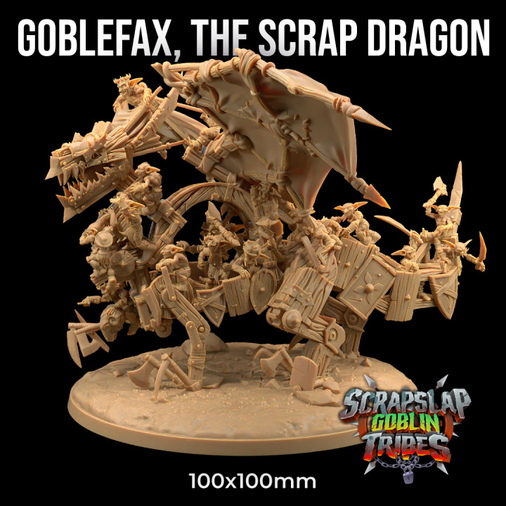 3D Printable Goblefax, The Scrap Dragon | PRESUPPORTED | Scrap Slap Goblin Tribes by The Dragon ...