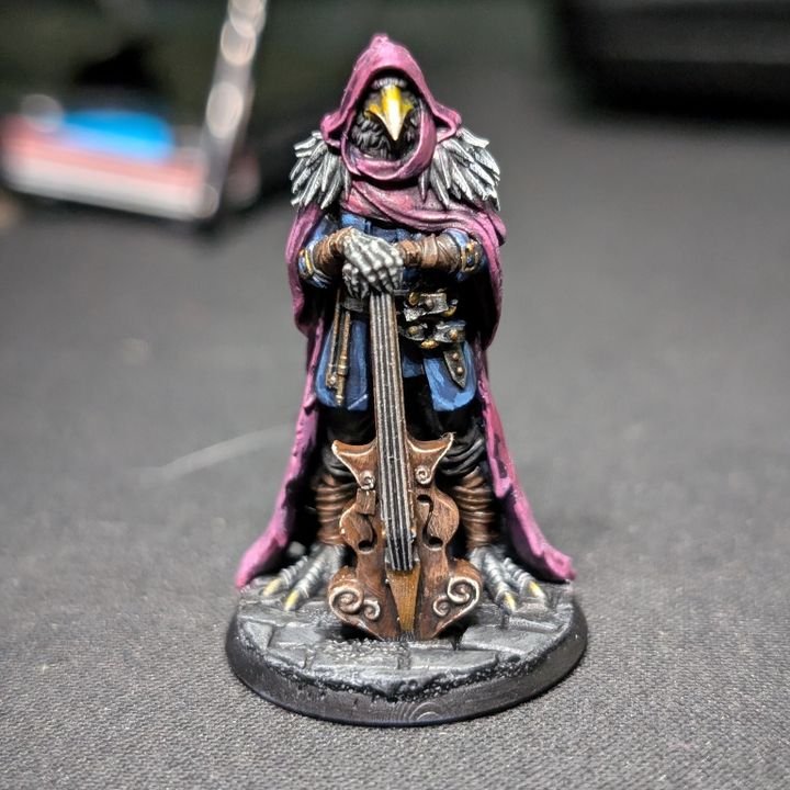 3D Print of Echo, Sonic Mirage (Kenku Bard) by robertcraig1