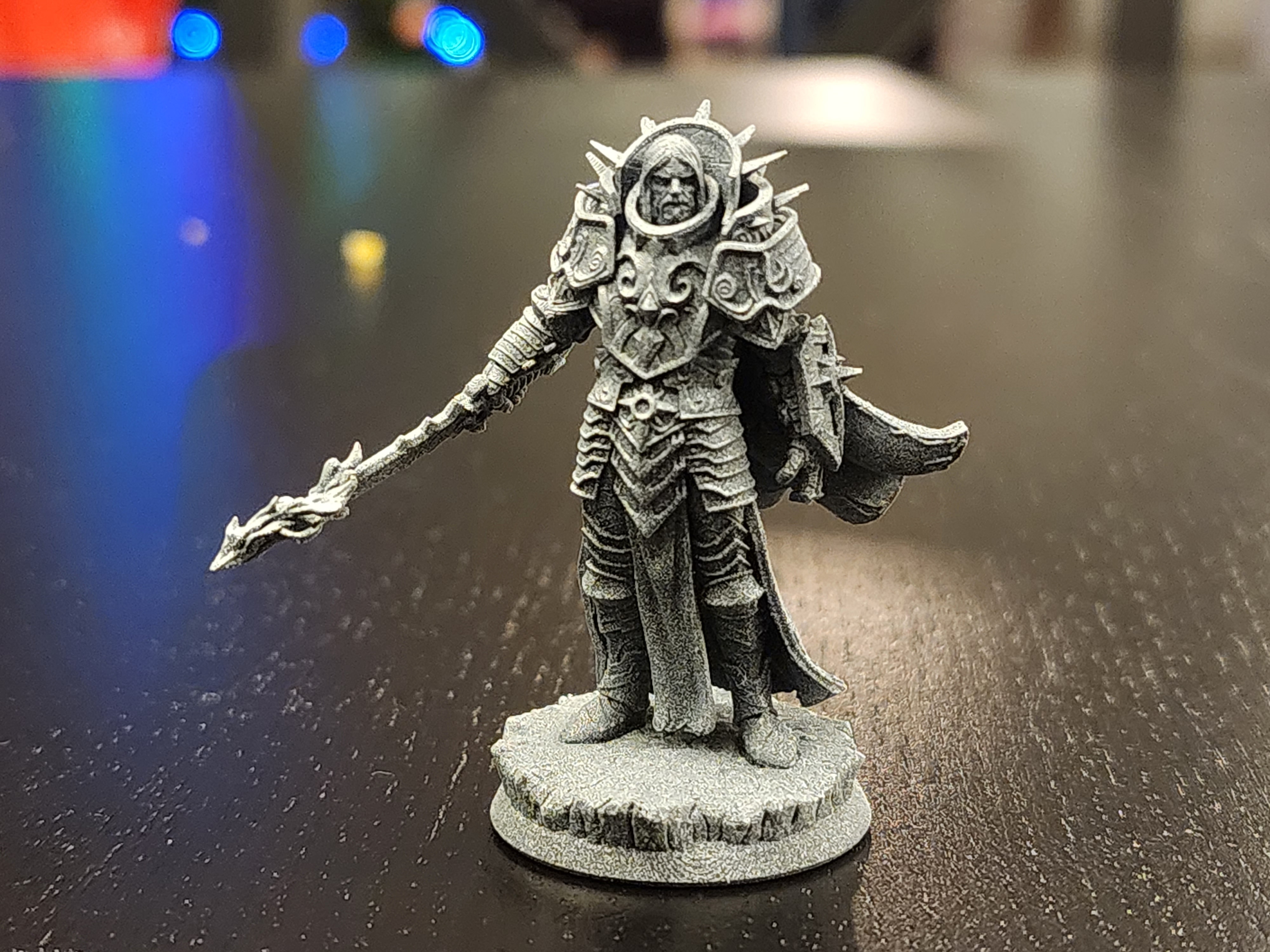 3D Printable Keldorn, Sun's Vanguard (Human Paladin) by Flesh of Gods