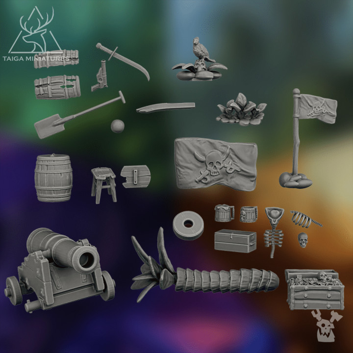 Base Boost: 3D Printable Terrain for Fantasy & Sci-Fi Games Campaign ...