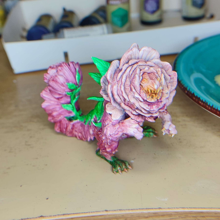 Impresión 3D de FLORAL DRAGONS - Book 2 - Peony Dragon de DingusTheKhan