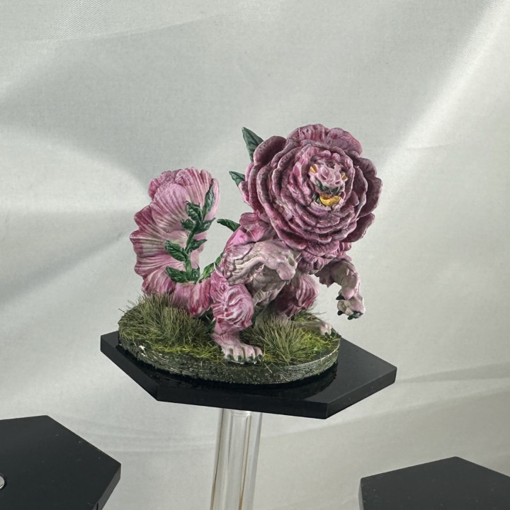 3D Print of FLORAL DRAGONS - Book 2 - Peony Dragon by andrewbowers1