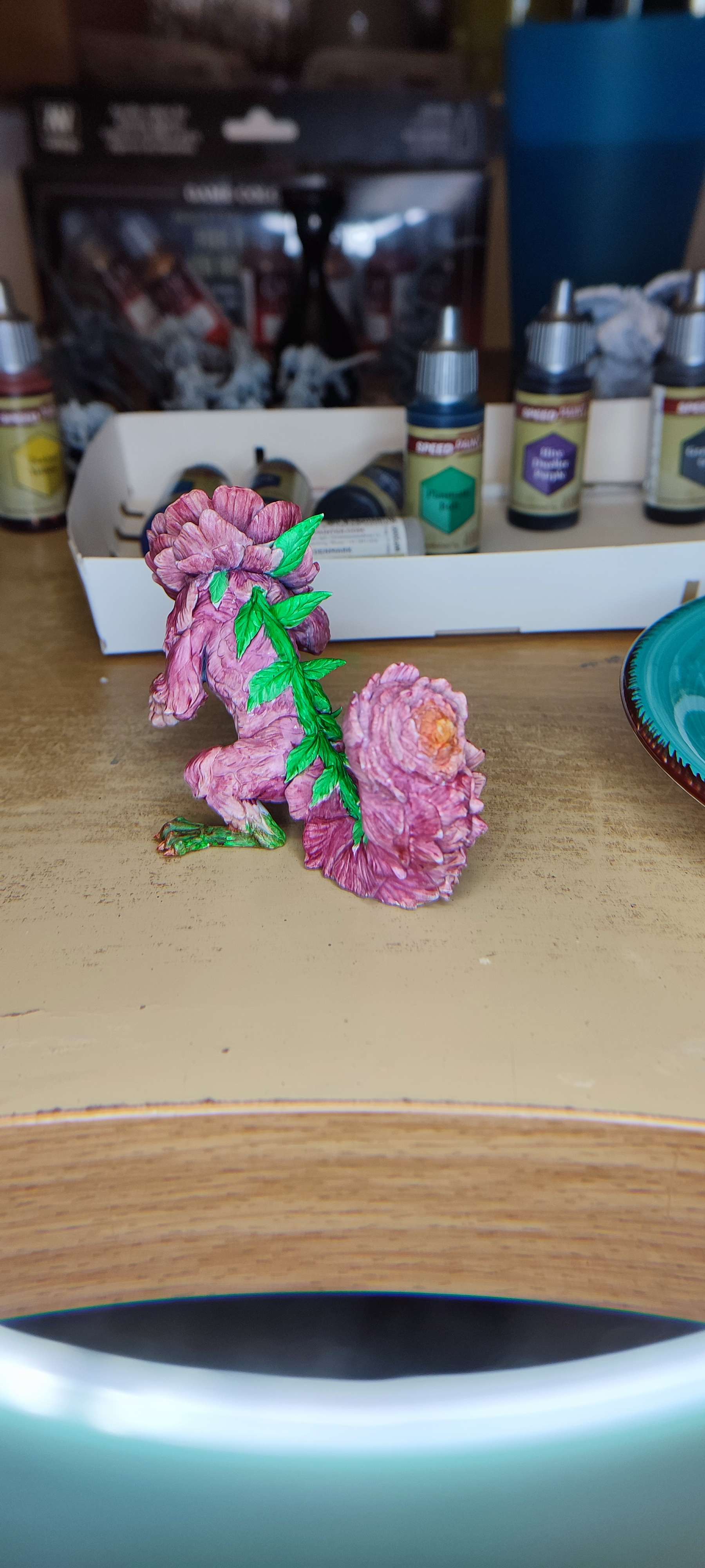 3D Printable FLORAL DRAGONS - Book 2 - Peony Dragon by Hit Point Press
