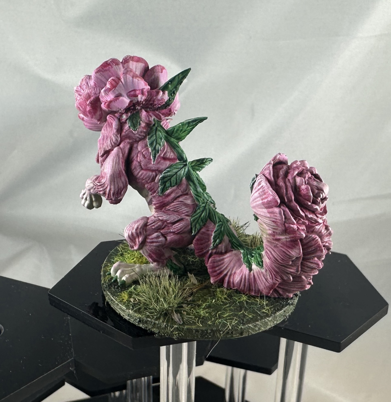 3D Printable FLORAL DRAGONS - Book 2 - Peony Dragon by Hit Point Press