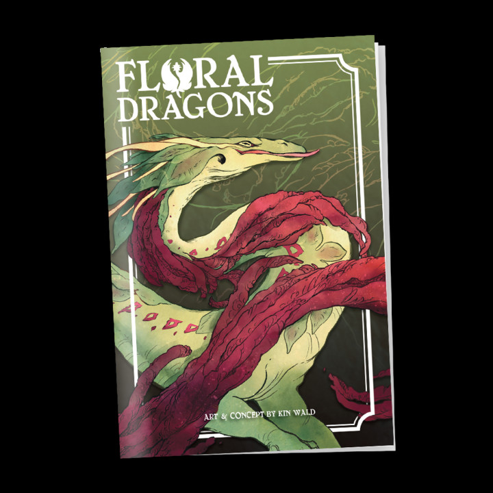 3D Printable THE FIELD GUIDE TO FLORAL DRAGONS: BOOK 1 (BOOKLET) by Hit ...