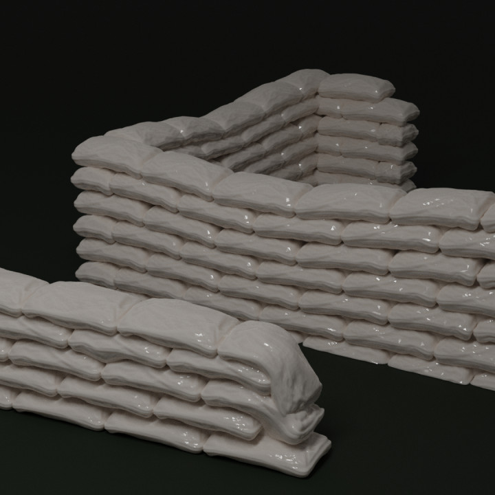 3D Printable Military FOB by Modern-Miniatures.eu