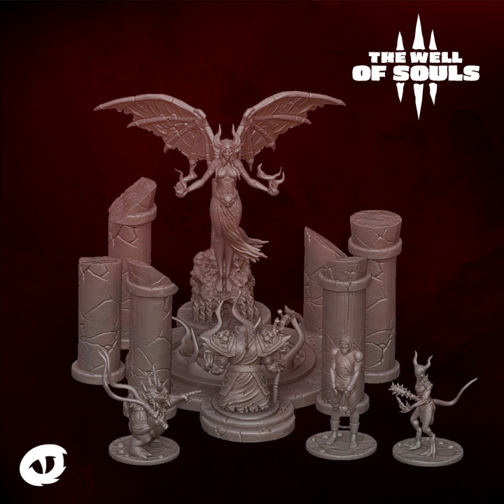 3D Printable The Well of Souls Set by Insight Miniatures
