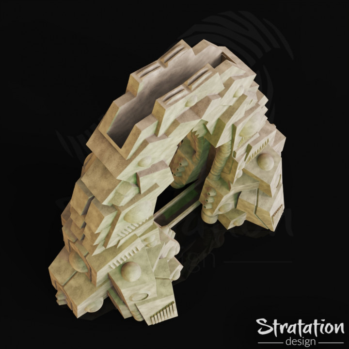 3D Printable Quantum Nexus Gateway Phone Stand by Stratation Design