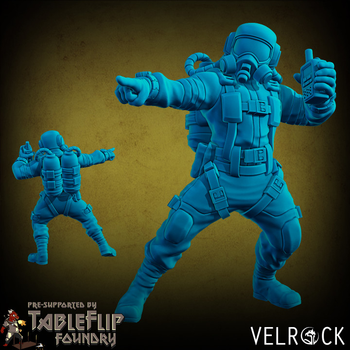 3D Printable Company Assets (PRESUPPORTED) by Velrock Art Miniatures