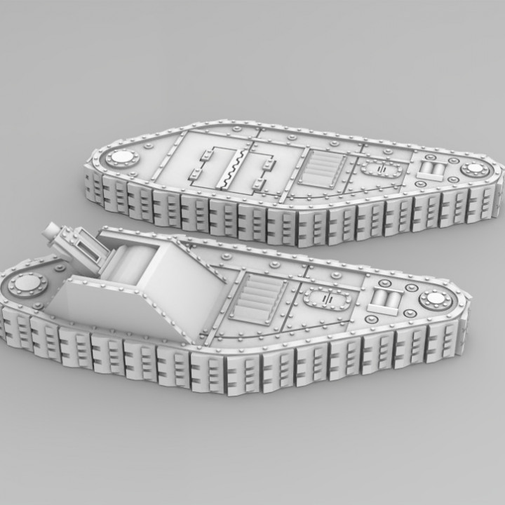 3D Printable Rogue Pattern Mk4-1b "Bison" Medium Tank by Rogue Sculpts