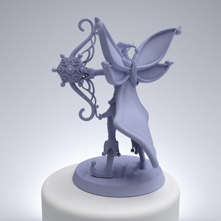 3D Printable Christmas elf archer ( 2 Versions) by Imp3dsion