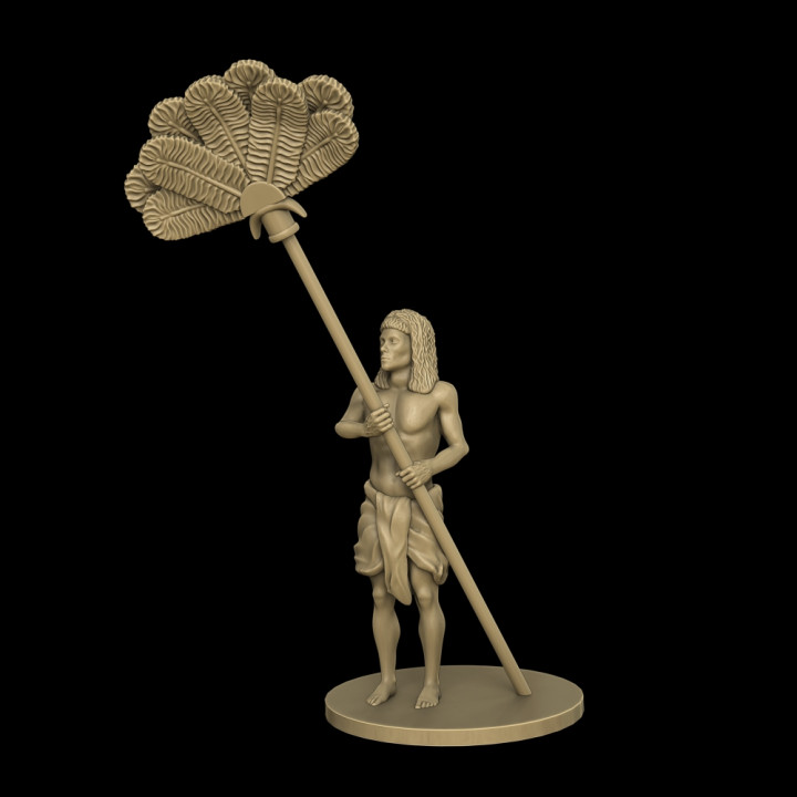 3D Printable Fan Bearers by MiniaturesCraze