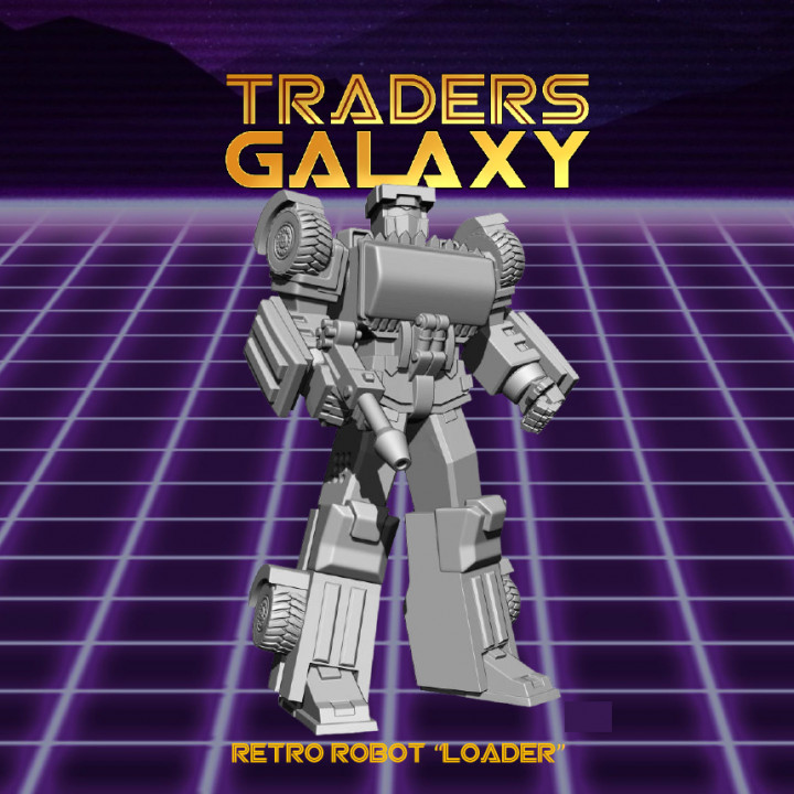 3D Printable Deceiver - Classic Loader Bot War Miniature Game by ...