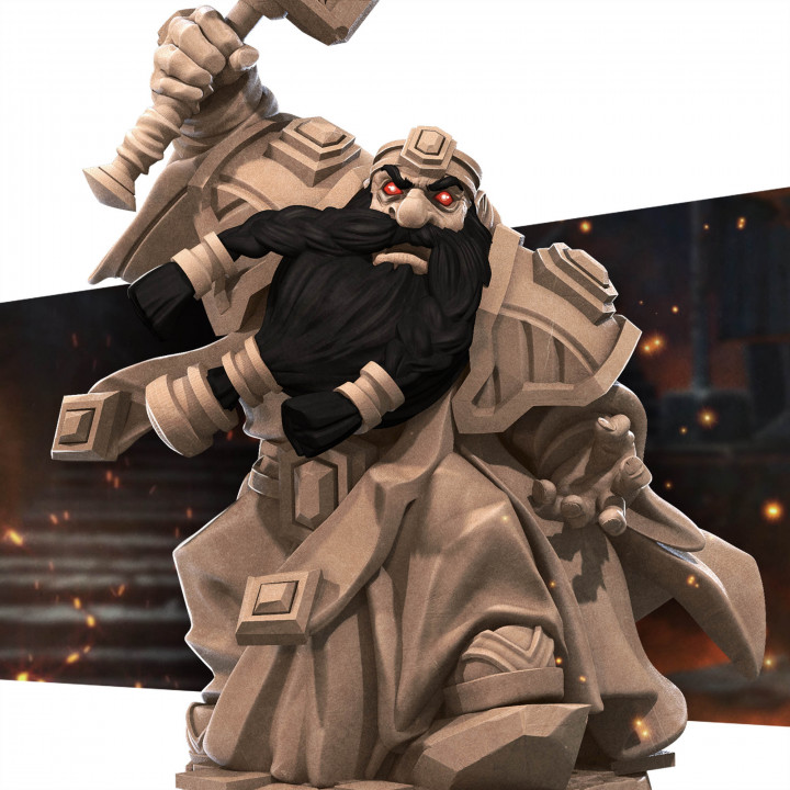 3D Printable January 2024 Release - Dwarves by Bite the Bullet