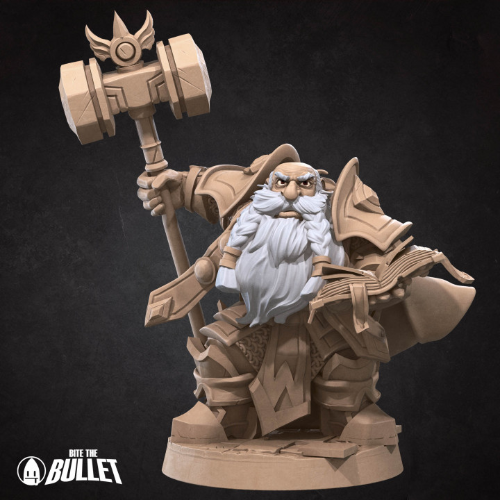 3D Printable January 2024 Release - Dwarves by Bite the Bullet