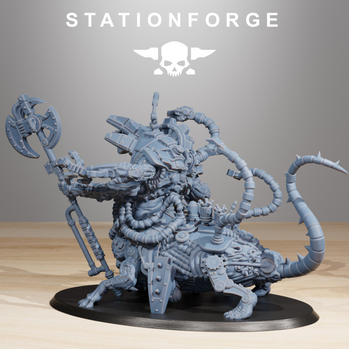 3D Printable Raticus Chonk Meister by Station Forge