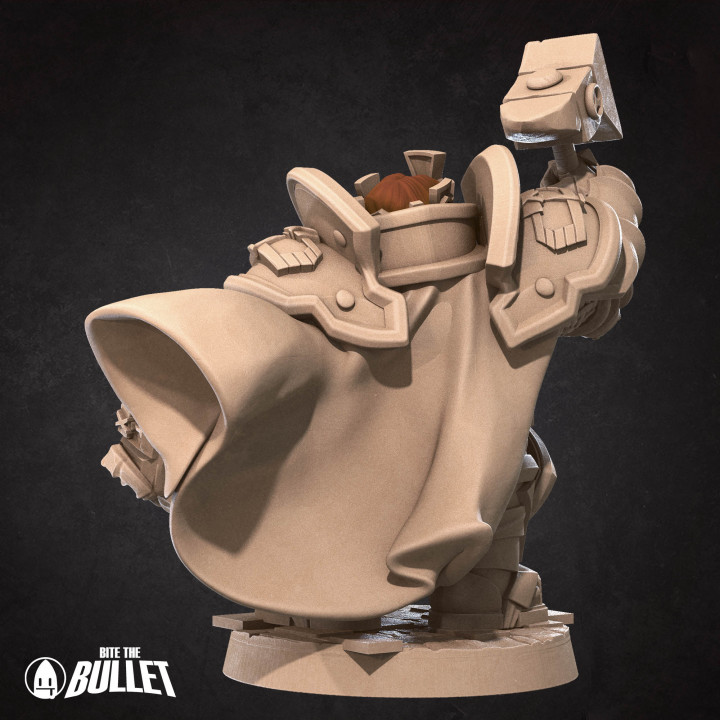 3D Printable Dwarf High Lord by Bite the Bullet