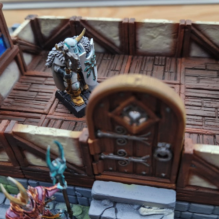 3D Print of THE MEDIEVAL TOWN Part.1 (Dungeon Blocks) by 3d ...