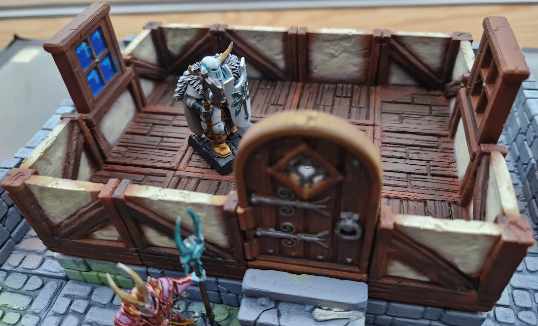 3D Printable THE MEDIEVAL TOWN Part.1 (Dungeon Blocks) by Dungeon Blocks