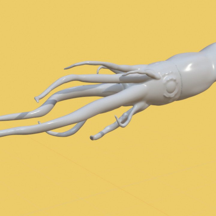 3D Printable Kraken by avib