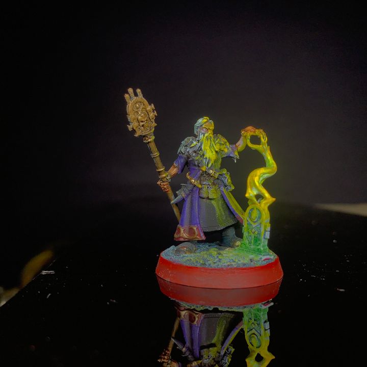 3D Print of Vampiric Necromancer by grimoirworkshop