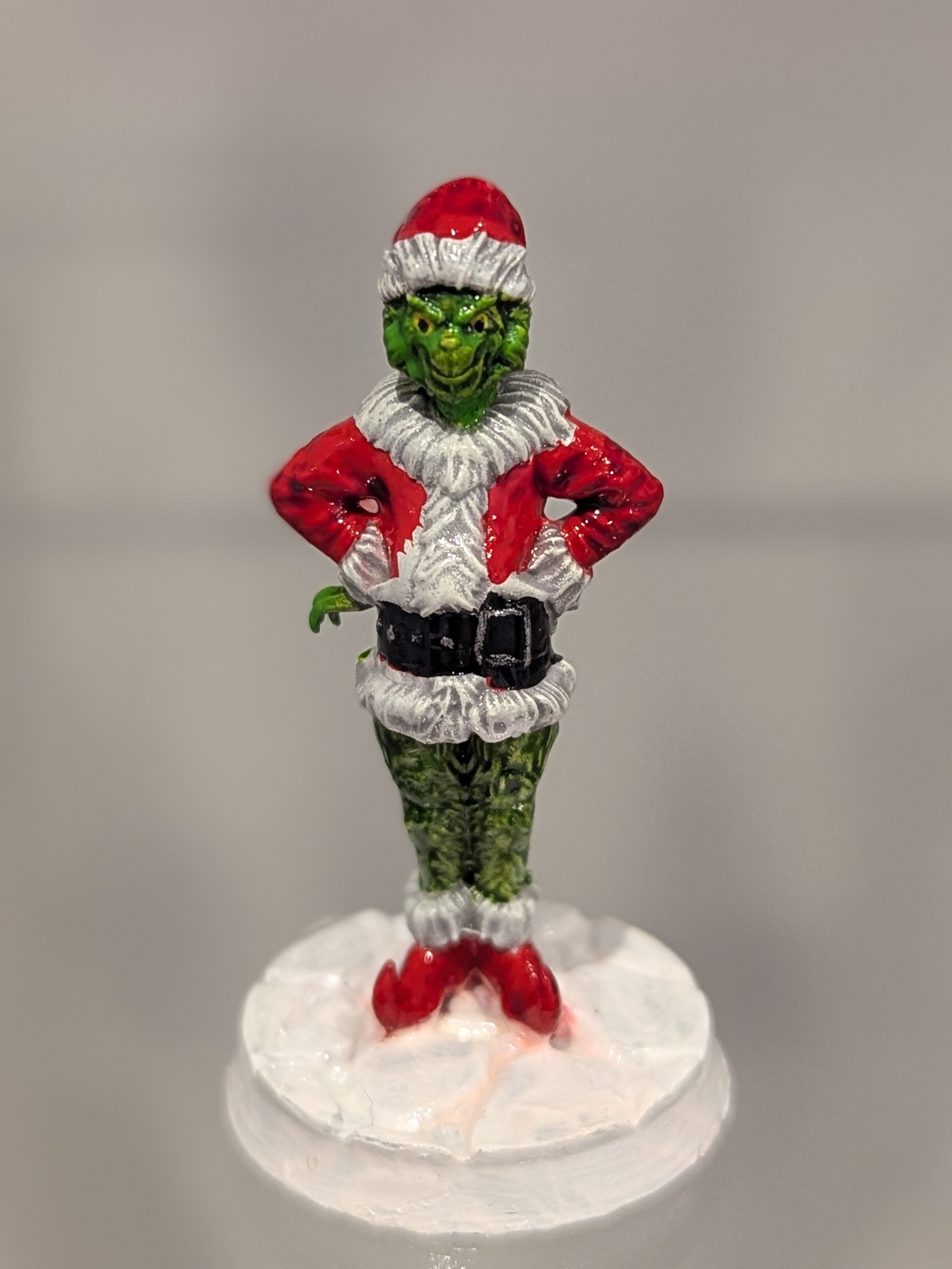 3D Printable The Grinch Mini Bust Combo [Pre-Supported] by TytanTroll ...