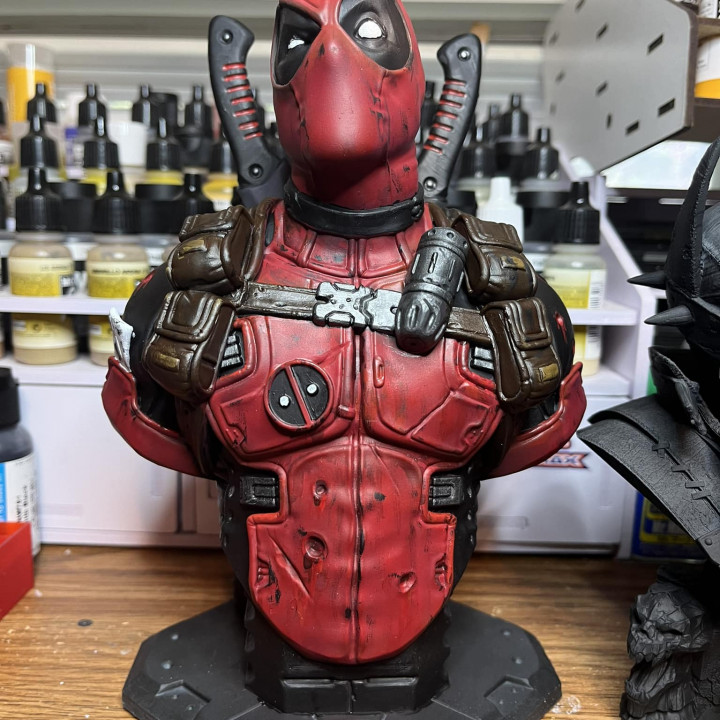 3D Print of Deadpool by jjwashok