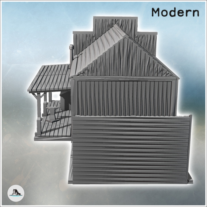 3D Printable Futuristic western blacksmith and farrier (18) - Future ...