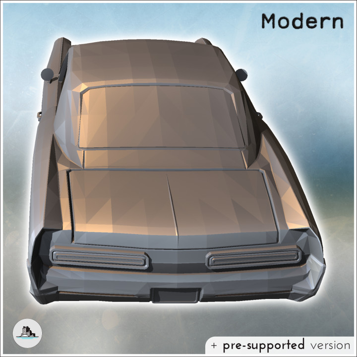 3D Printable Luxury car Pontiac 2+2 Plus (10) - Modern WW2 WW1 World ...
