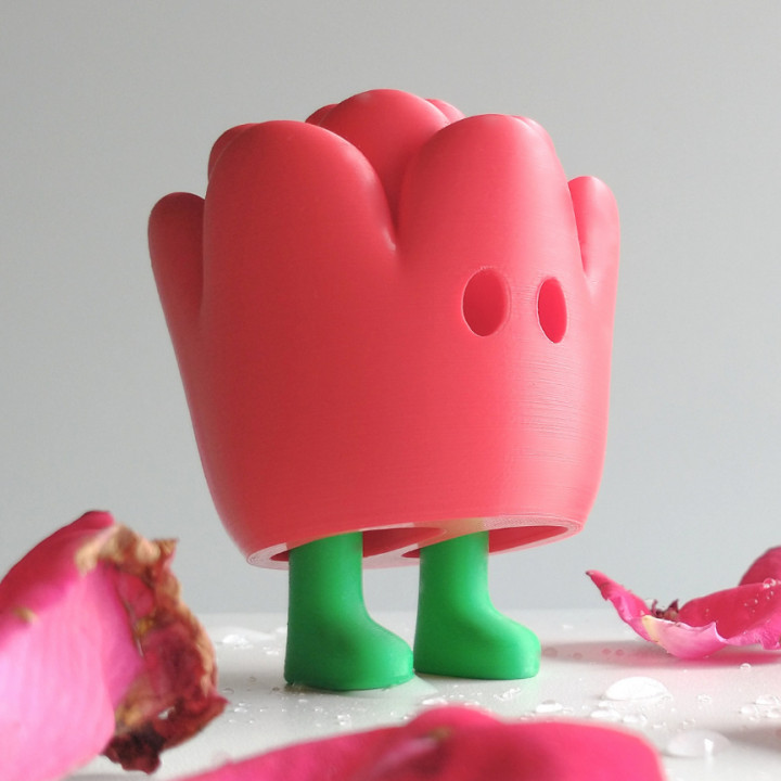 3D Printable Zou Flower by ZOU3D