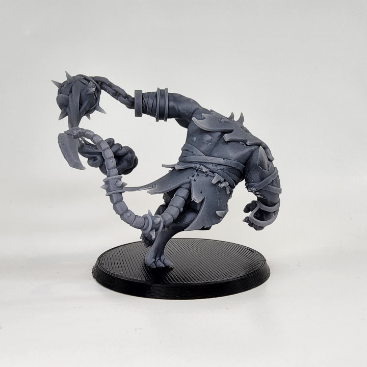 3D Printable Plague Rat Ogre by Manuel Boria