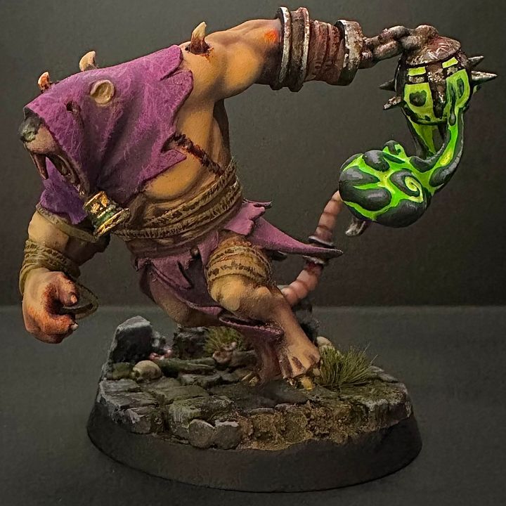 3D Print of Plague Rat Ogre by VonCheeese