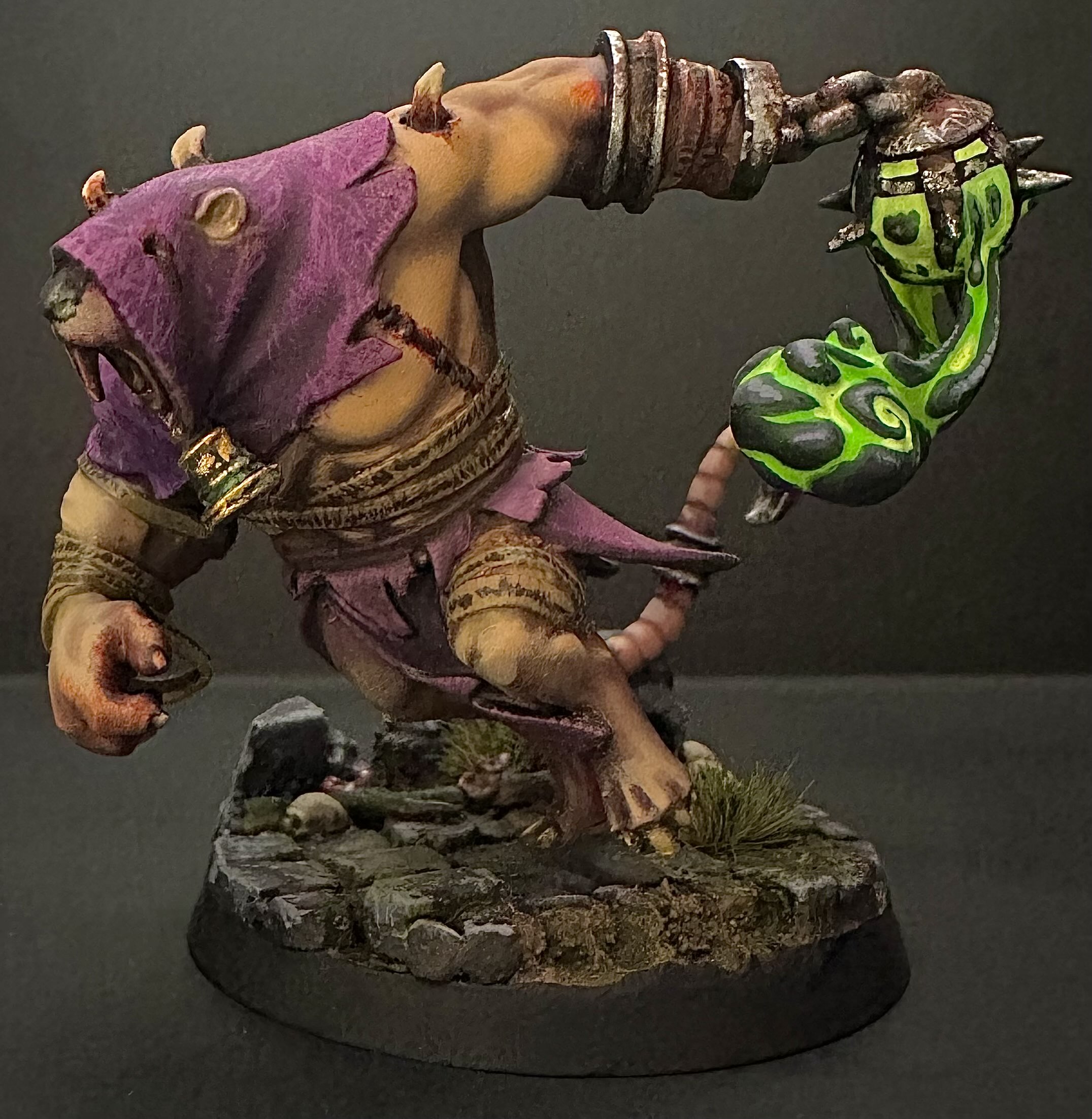 3D Printable Plague Rat Ogre by Manuel Boria