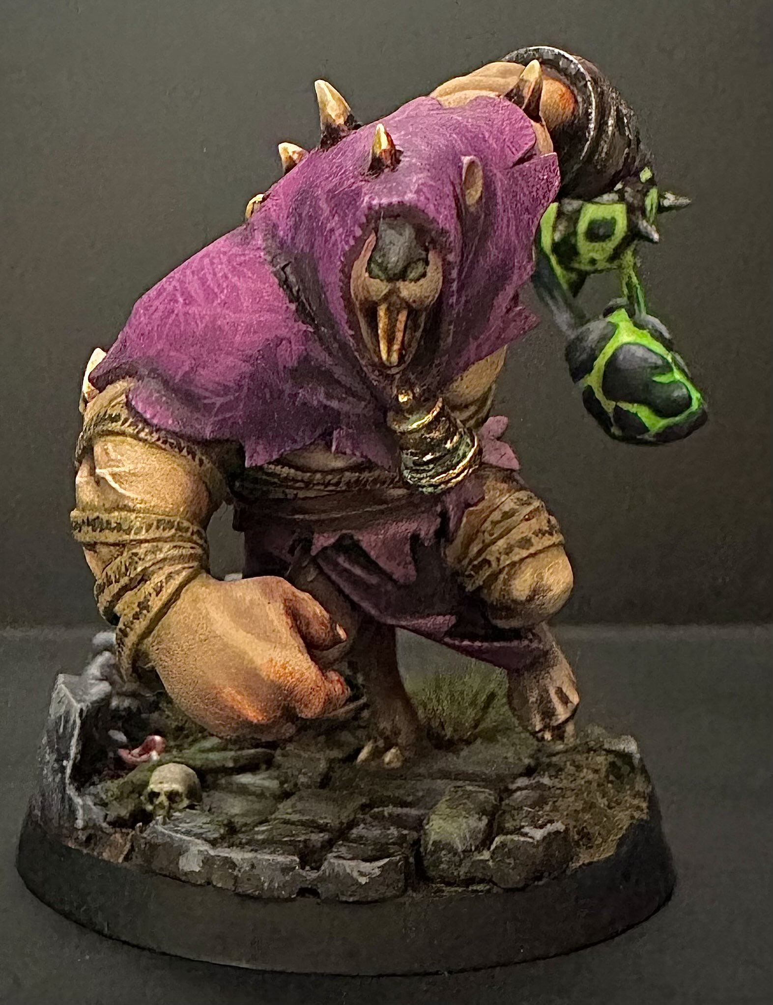 3D Printable Plague Rat Ogre by Manuel Boria