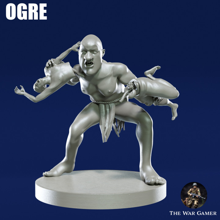 3D Printable Ogre by The WarGamer