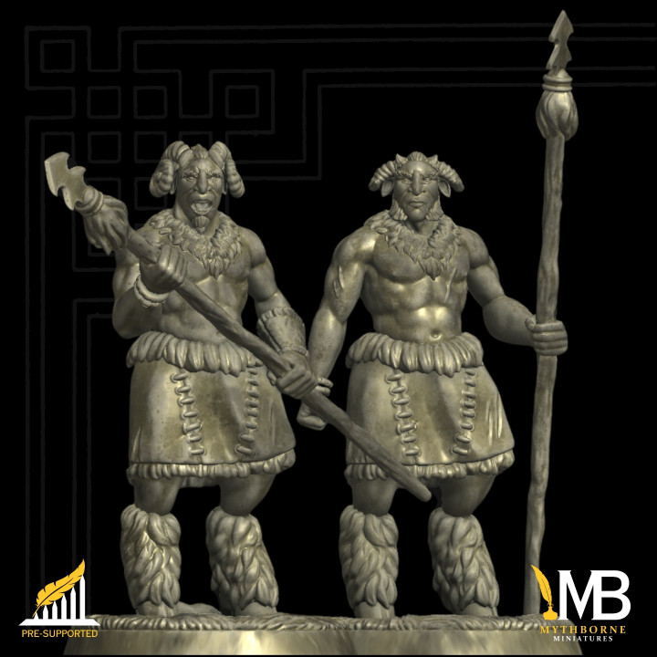 3D Printable Hunt of the Satyr - December 2023 Collection by Mythborne ...