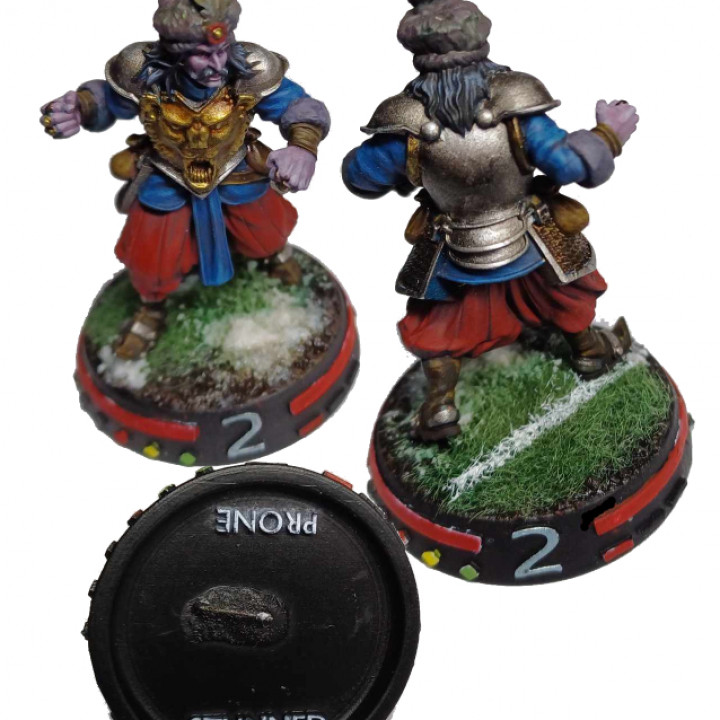 3D Printable Fantasy Football Base 32 mm by Tomas Tidén