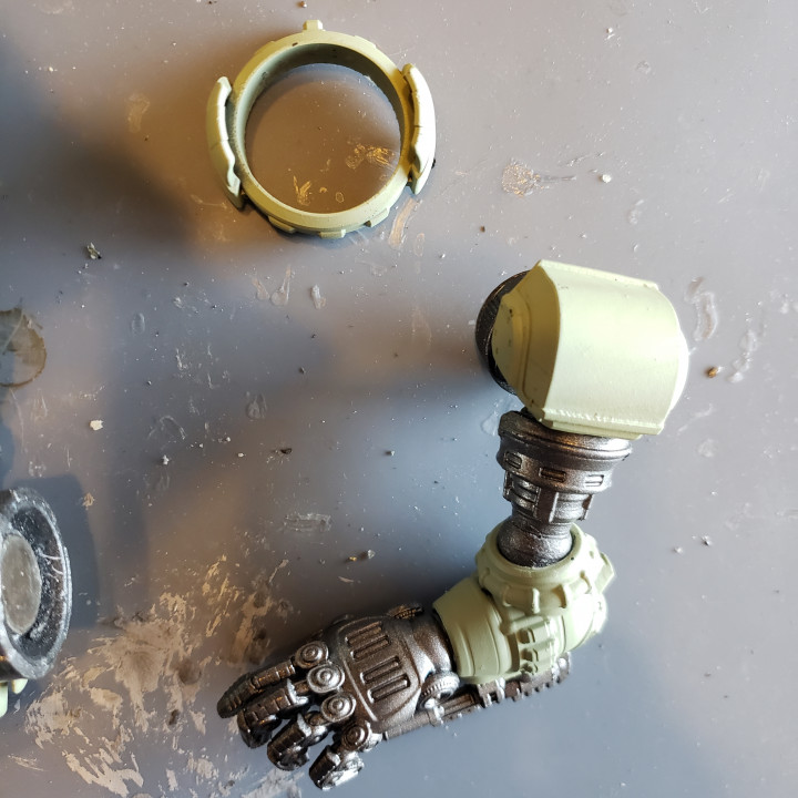 3D Printable Project Kyphos-28mm Direct Fire Battle Mecha by John Bear Ross