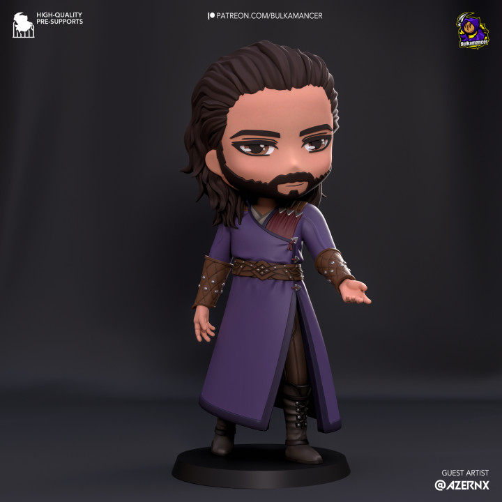 3D Printable Adventure Party (Complete Chibi Set) | 100mm by ...