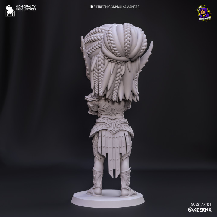 3D Printable Adventure Party (Complete Chibi Set) | 100mm by ...