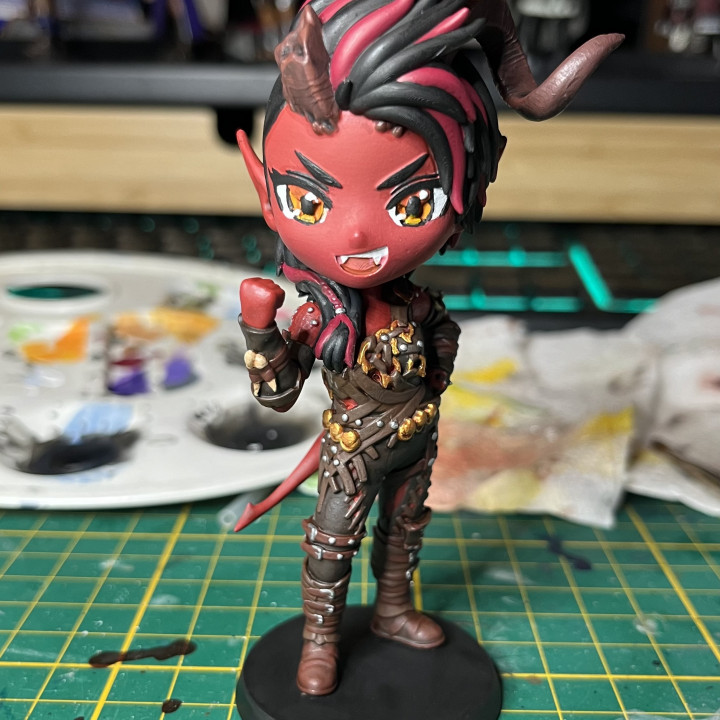 3D Print of Adventure Party (Complete Chibi Set) | 100mm by melyoramel