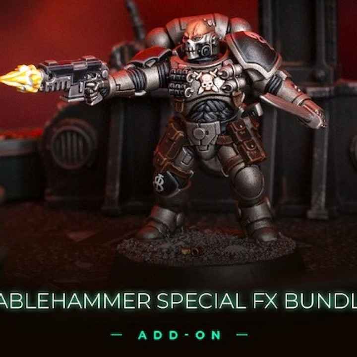 3D Printable Special FX bundle Volume 1 by Tablehammer