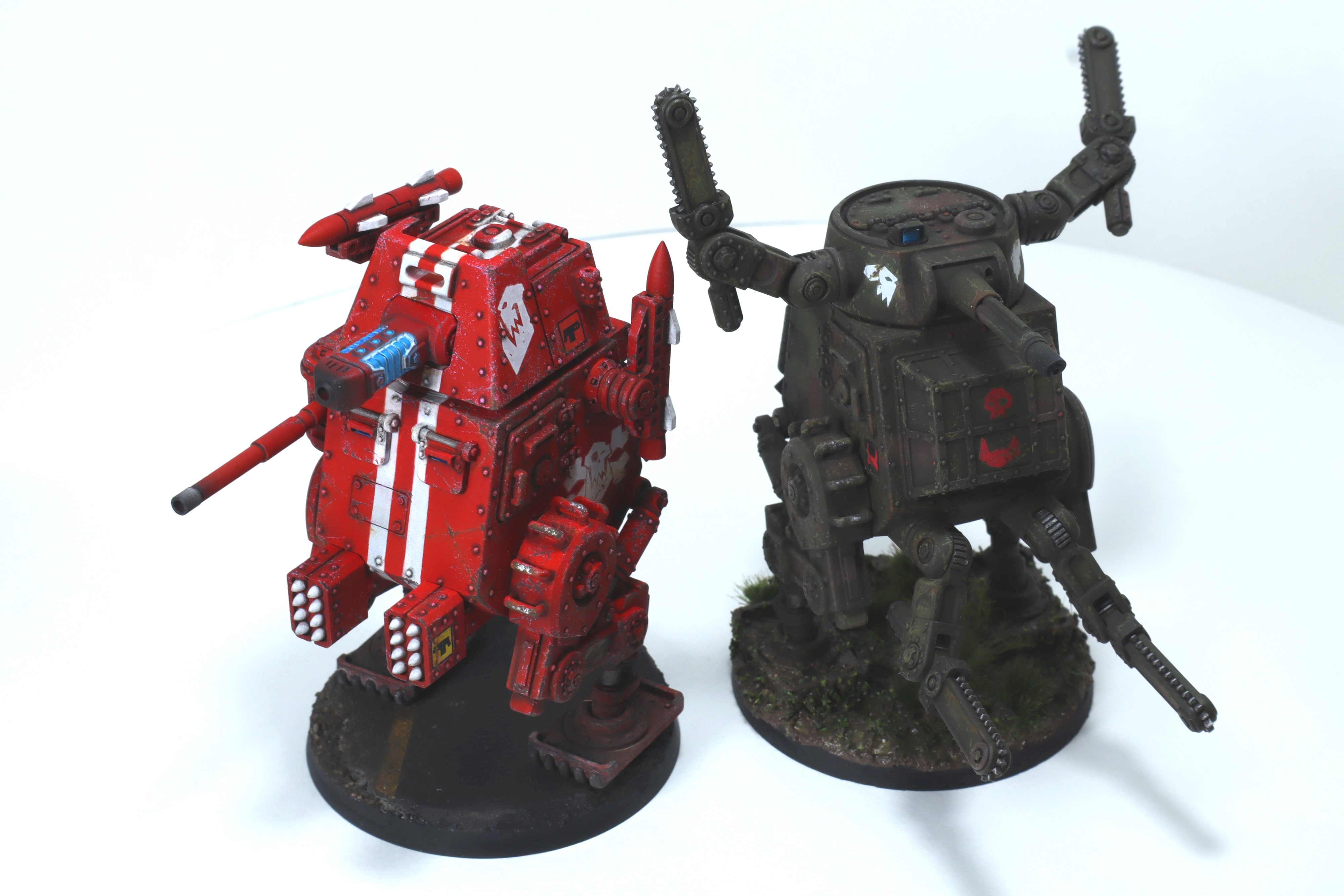 3D Printable NR-23-A/B Infantry Walker (Iron Kaput Series) by Black Cat ...