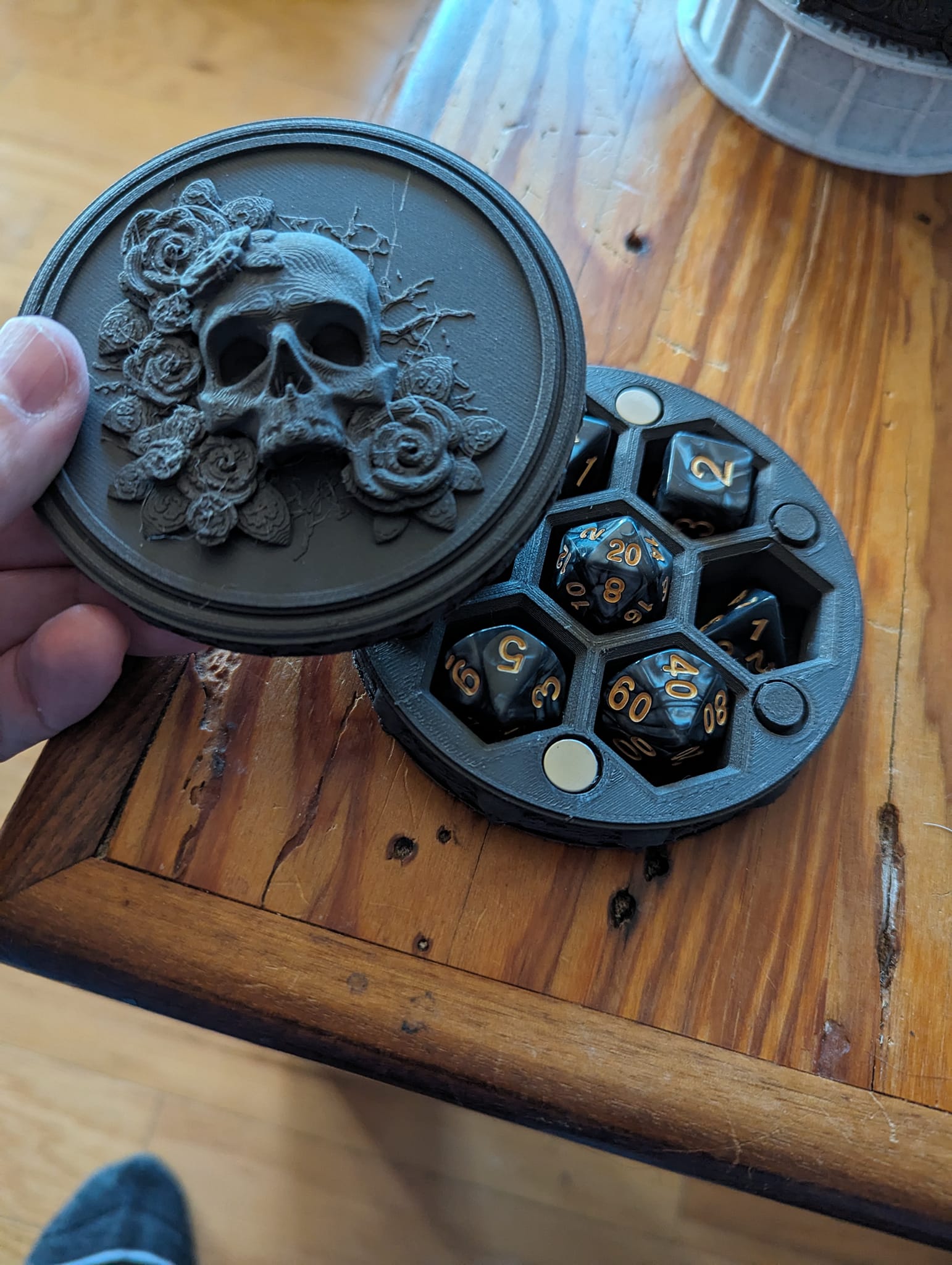 3D Printable Dice Holder Bundle by Crosslances