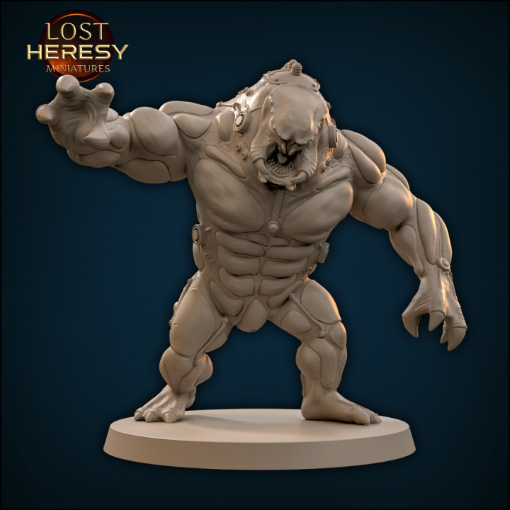 3D Printable Rage Beast by Lost Heresy Miniatures