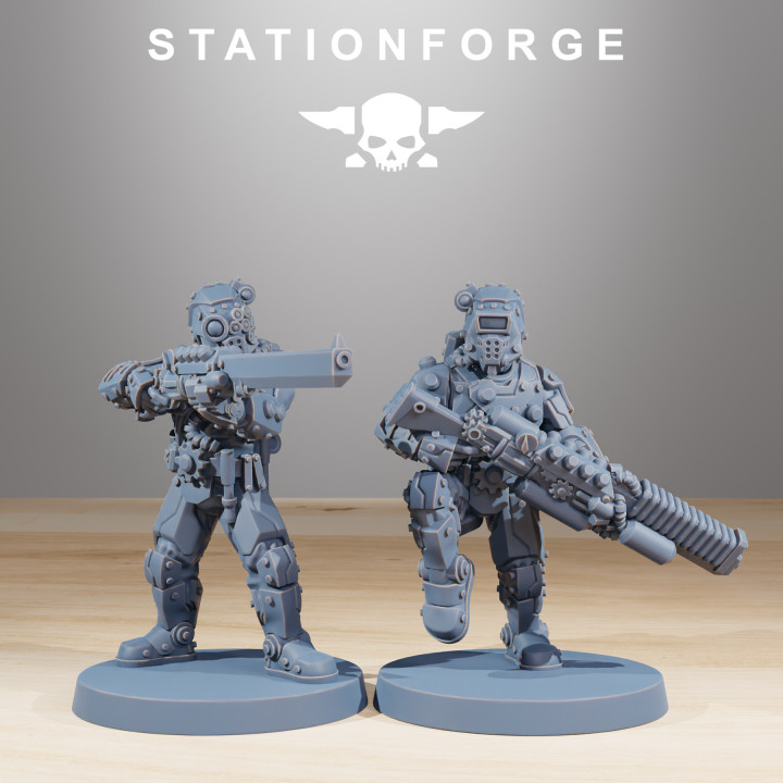 3D Printable Scavenger Security Patrol by Station Forge