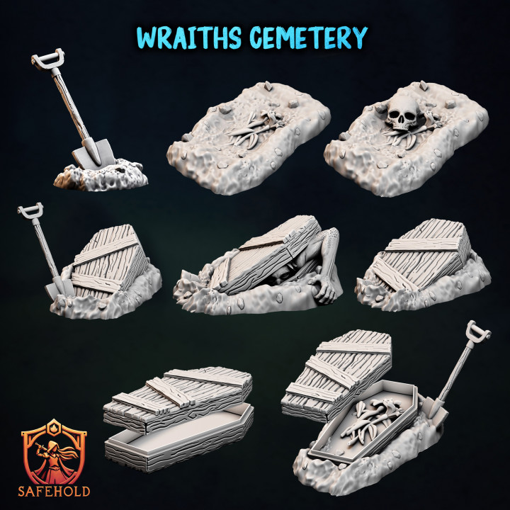 3D Printable Coffin Set by Safehold