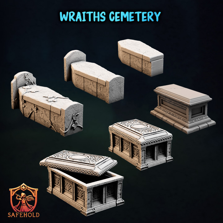 3D Printable Sarcophagus Set by Safehold