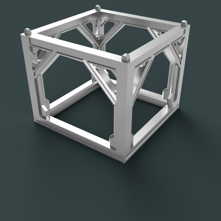 3D Printable Sci Fi Terrain Walkway Set by William Calleja